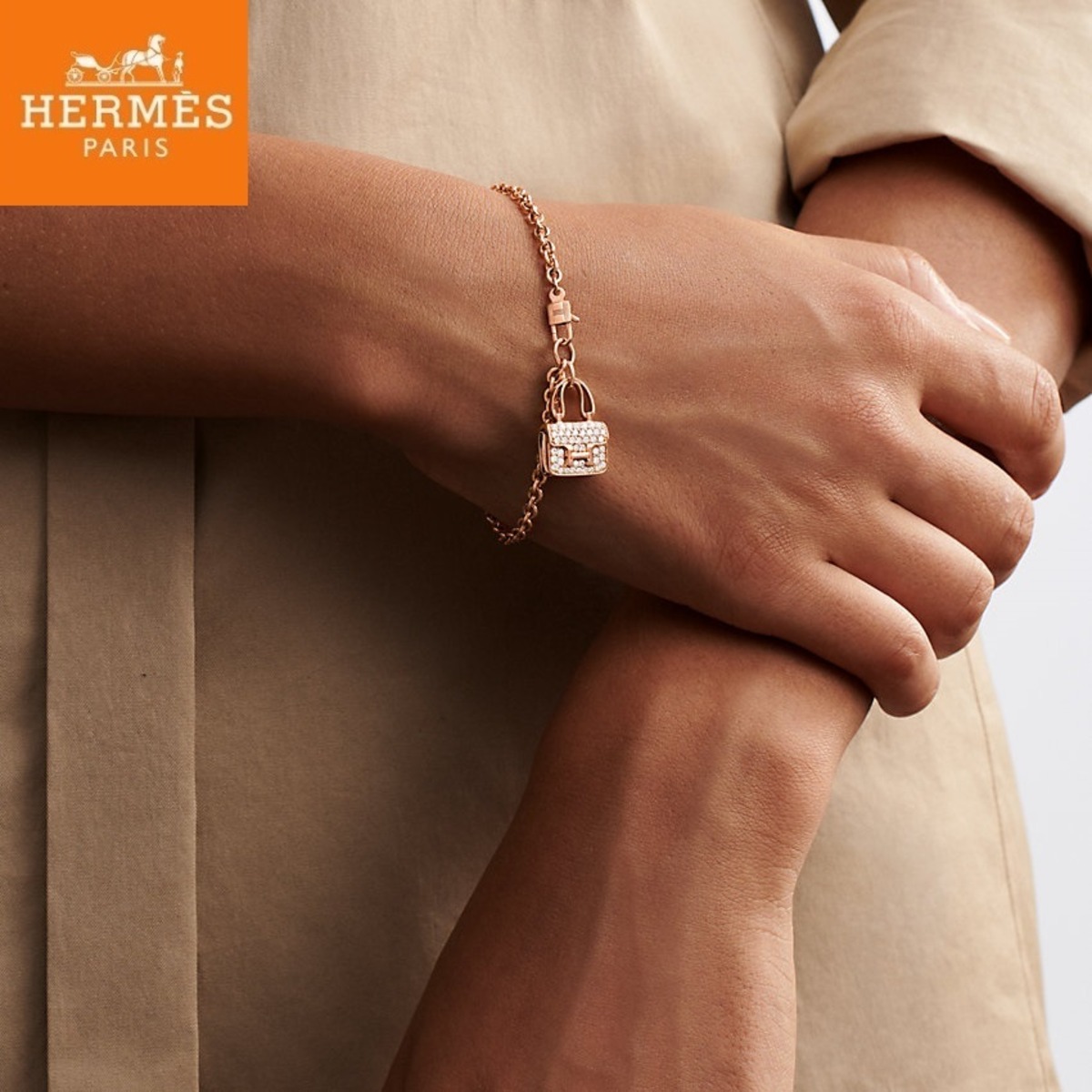 【HERMES】 コンスタンスアミュレット ブレスレット | CELEV