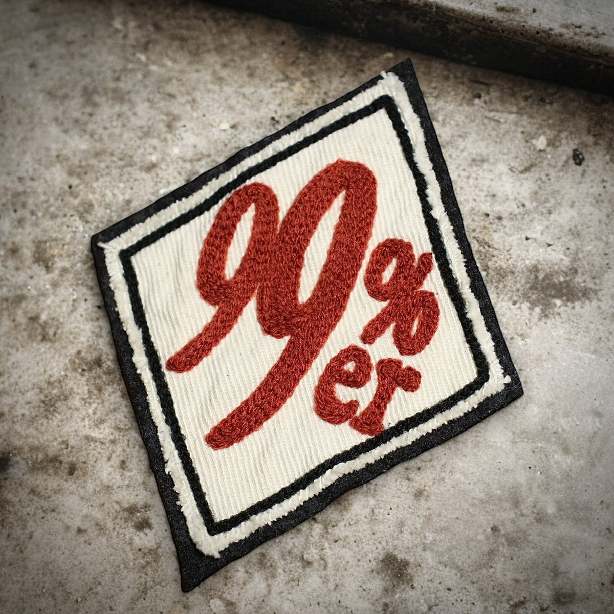 “99%er” PATCH チェーンステッチワッペン | 【RIOTT/ライオット】