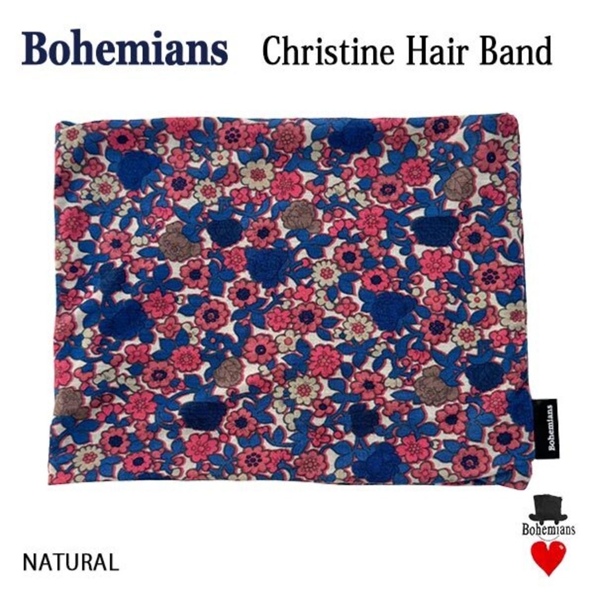 CHRISTINE HAIR BAND NATURAL クリスティーヌ ヘアバンド ネックウォーマー UNISEX 男女兼用 ボヘミアンズ ...