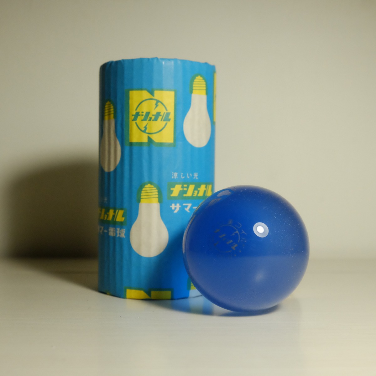 National Summer-Blue Incandescent Bulb 100V 40W | 電々商会
