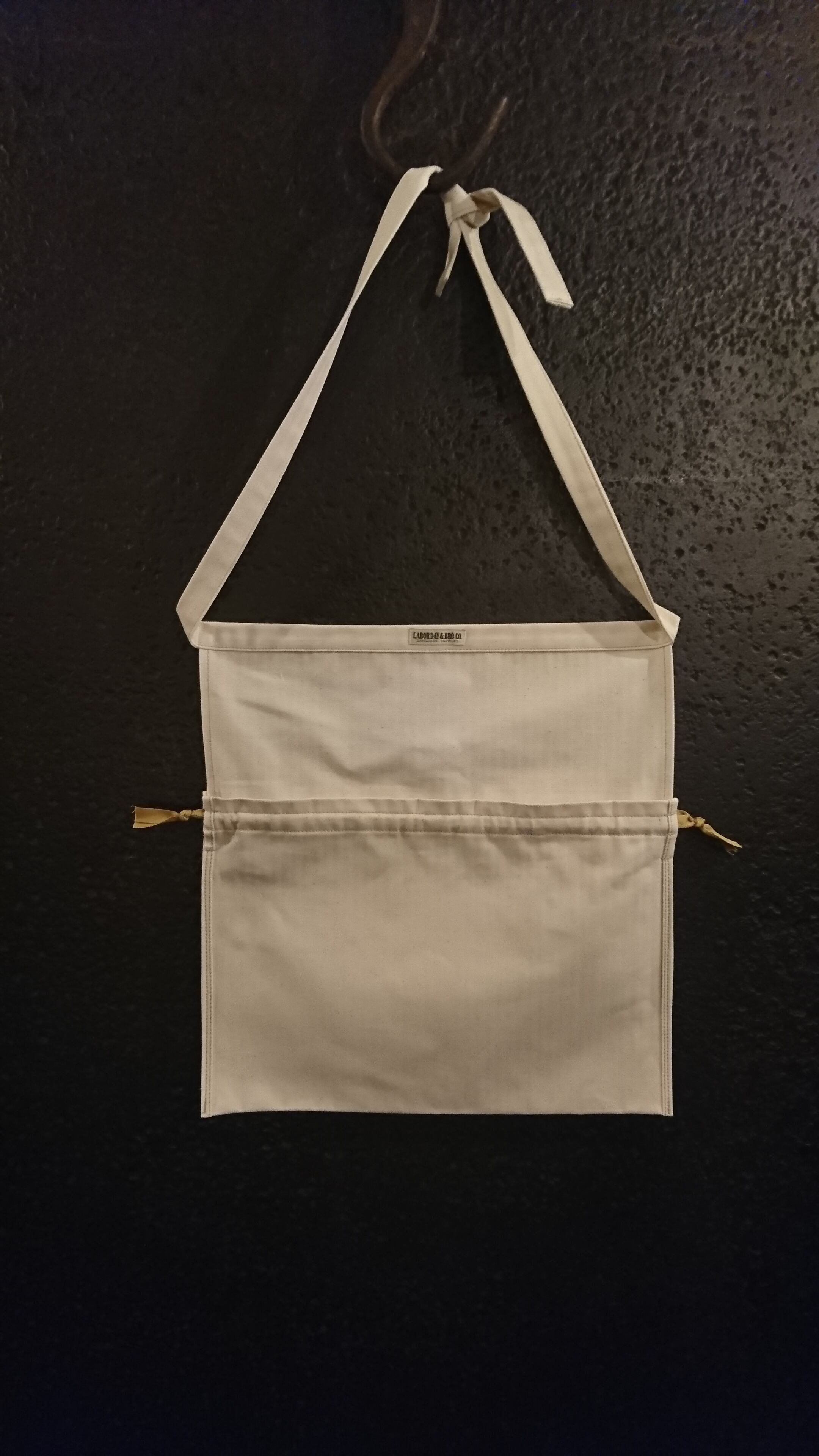 LABOR DAY "APRON BAG" Natural Color | BOW & ARROW WEB STORE