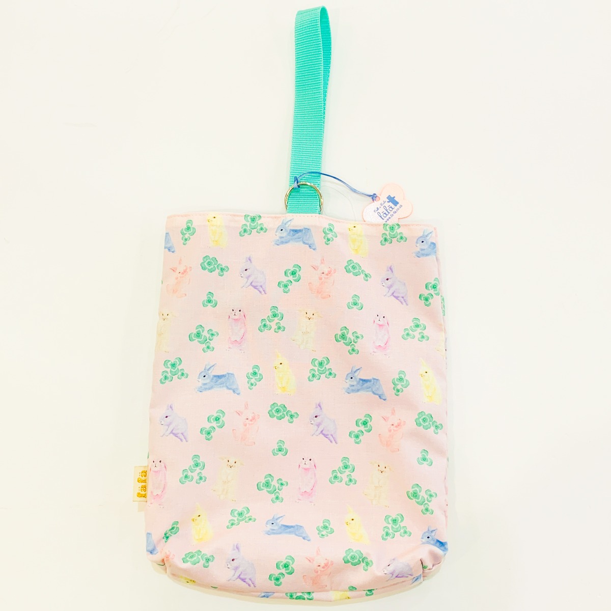 fafa シューズポーチ ピンクラビット | bois2