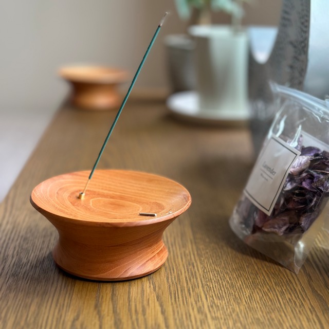 お香立て“SAKAZUKI” インセンスホルダー /Mahogany incense holder | TWCDesign