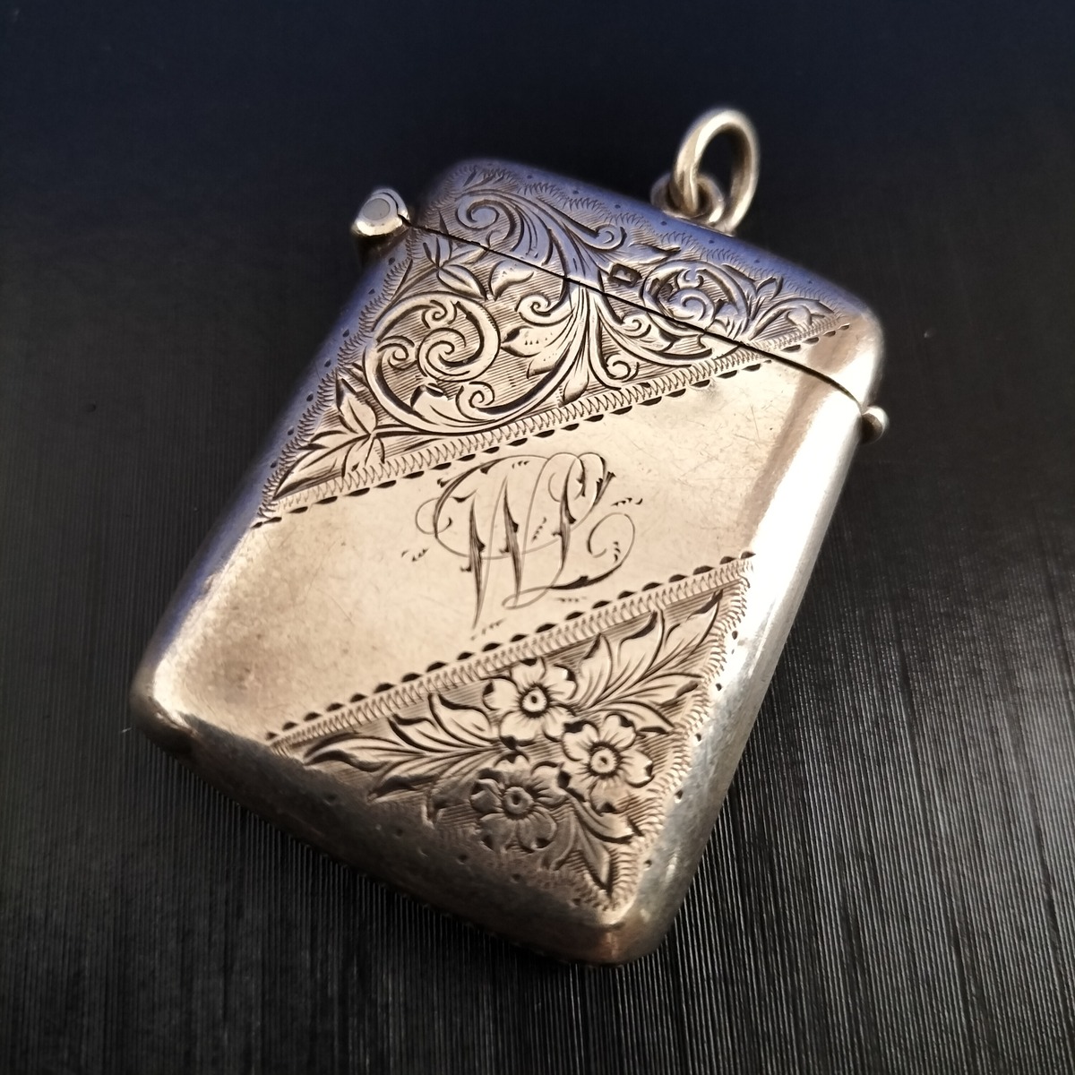 Sterling Silver 1918-19年 Match Case | Antico