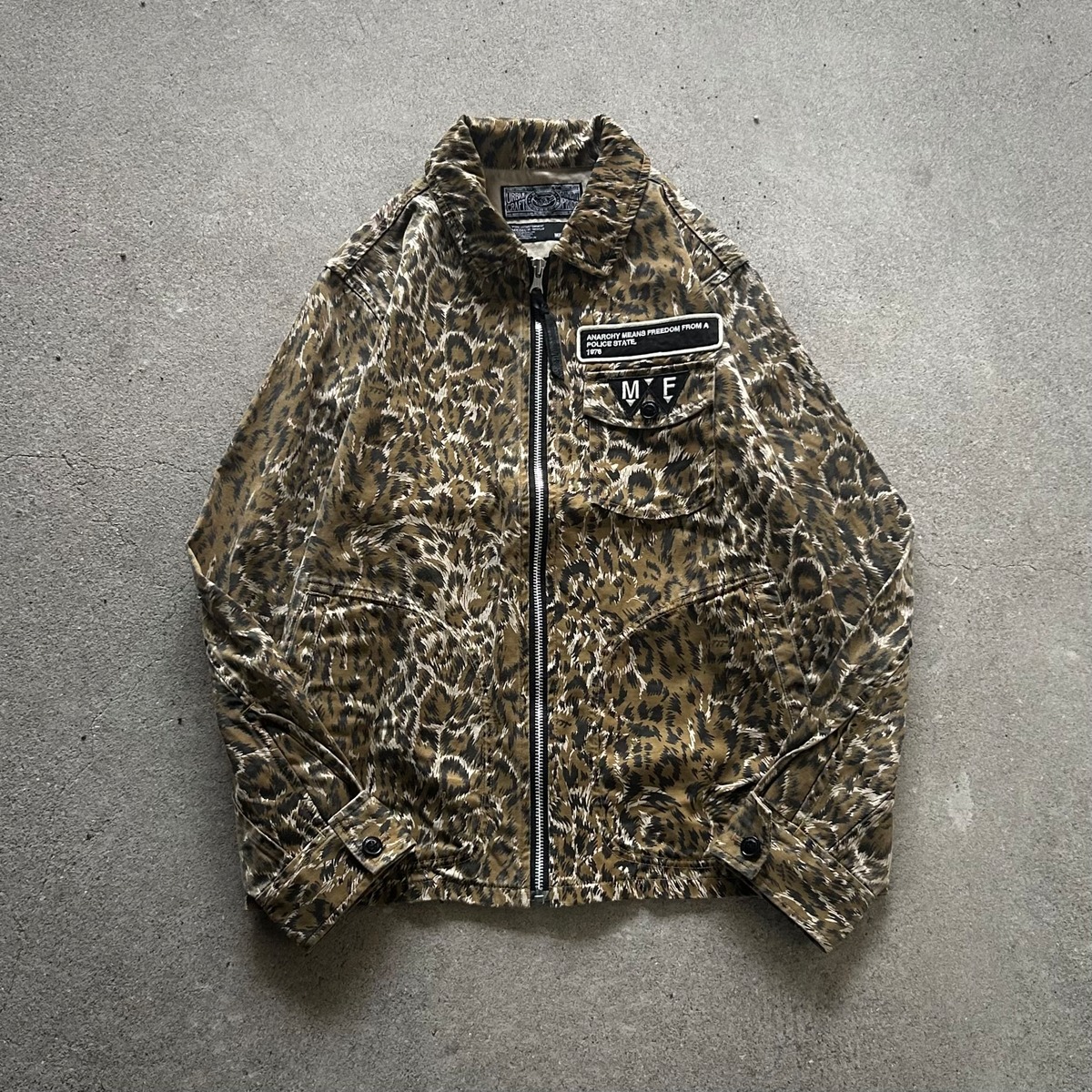 09SS NEIGHBORHOOD Leopard Camo Drizzler Jacket | jive