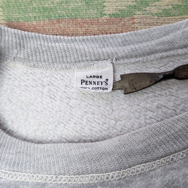 50s～ PENNEY'S Gray Heather Sweatshirt （L） | Wonder Wear ヴィンテージ古着ネットショップ