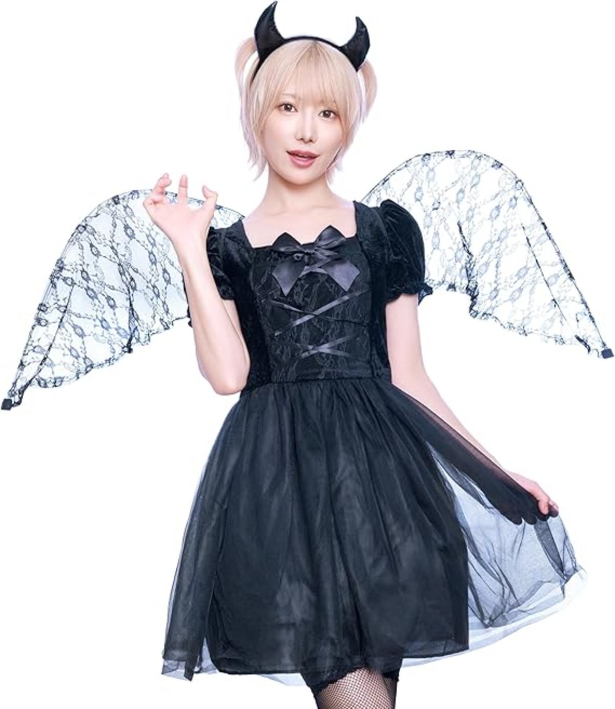 クリアストーン(Clearstone) コスプレ ハロウィン ロマンティックデビル レディース ブラック | グッドスマイリー BASE店