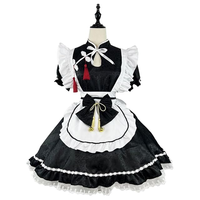 K071 涼宮ハルヒの憂鬱 朝比奈みくる 紫 メイド服 風 ハロウィン