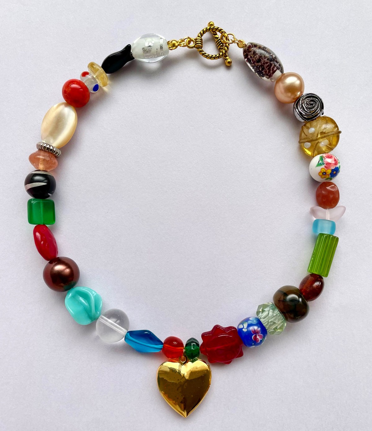 colorful necklace | himitsu works
