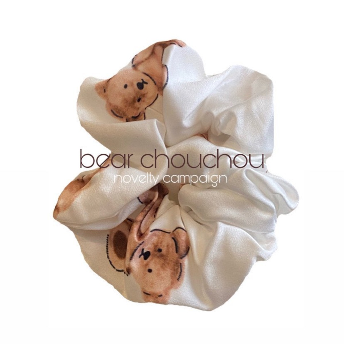 H022 bear chouchou | mia minne