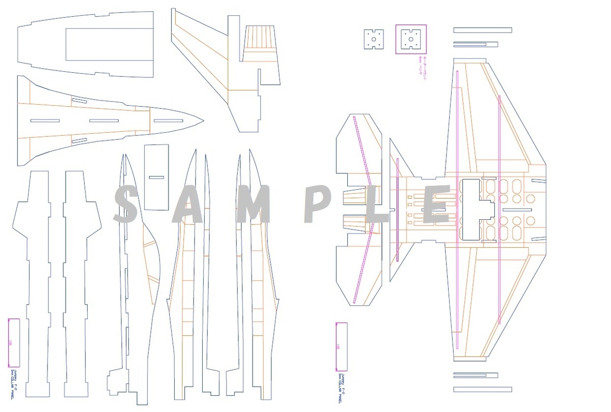 F-2 PDF図面 | 96factory