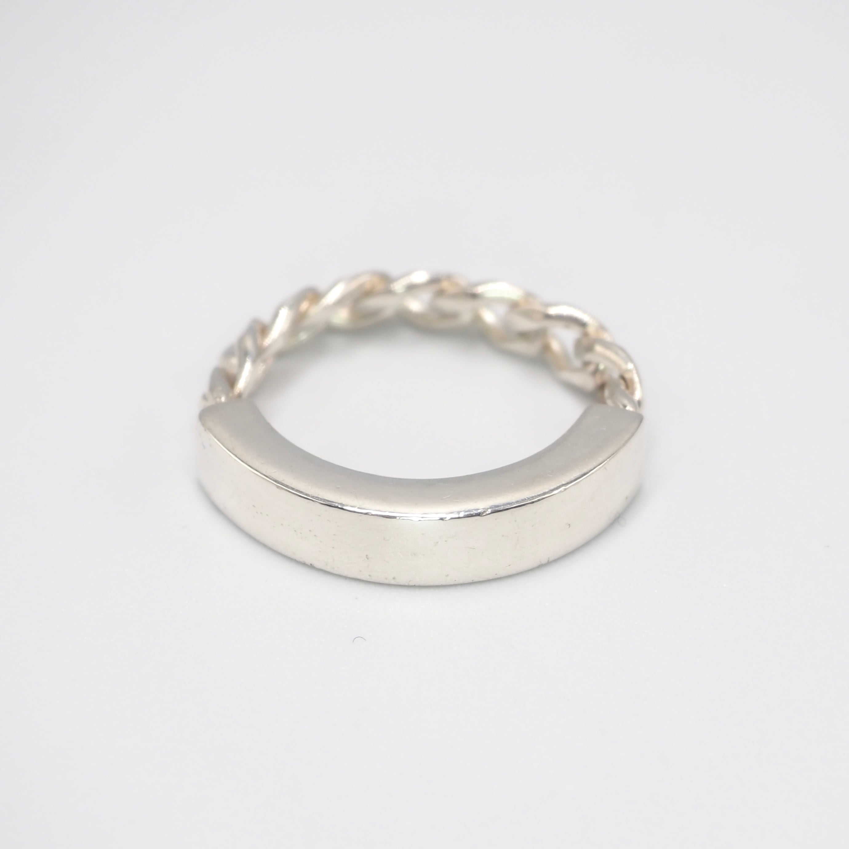 1/28掲載 BOTTEGA VENETA 約11号 IDチェーン リング シルバー925 ボッテガヴェネタ | 2122TOKYO