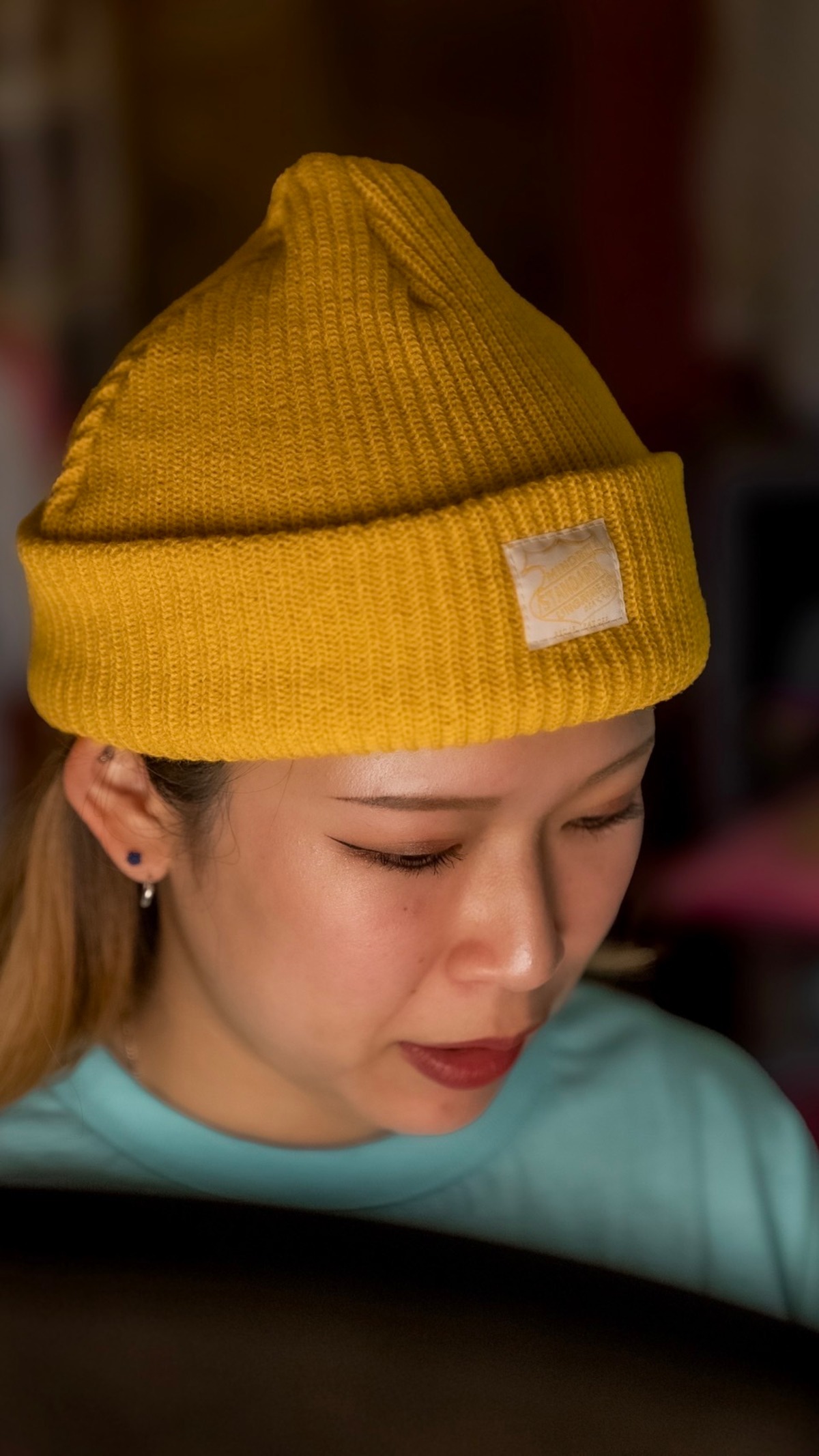 Watch cap/MINORITYBRAND/Col.MUSTARD | MINORITY STORE