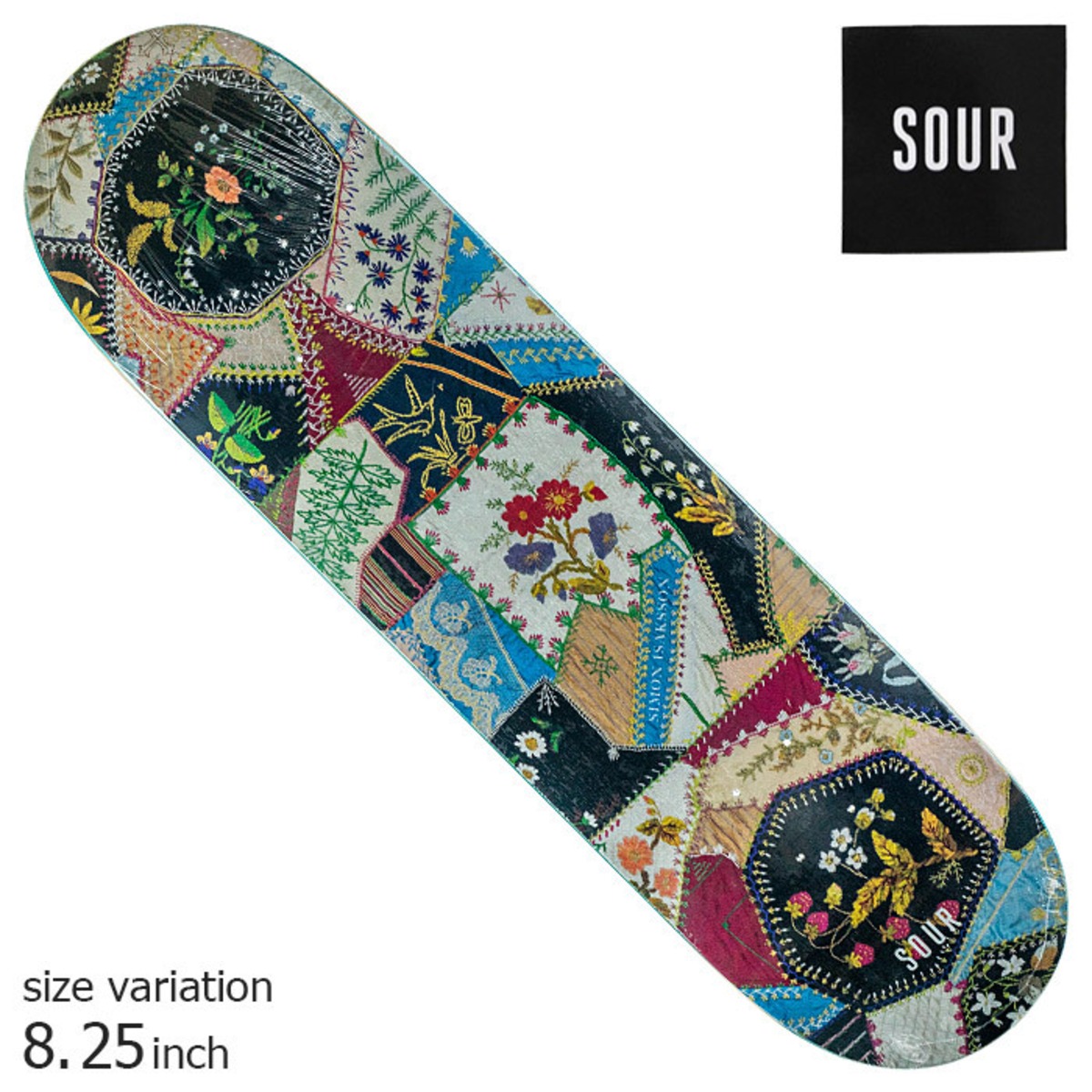SOUR FA-22 Simon Patchwork 8.25 inch スケートボード デッキ サワー スケボー SKATEBOARD 板 ...