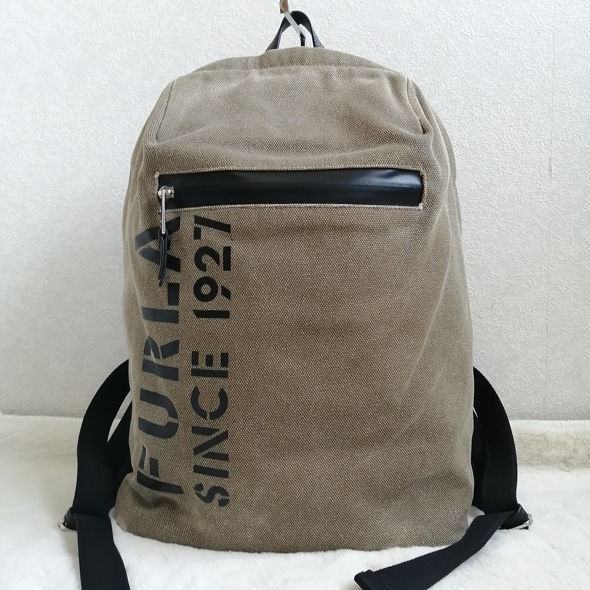 FURLA MAN technical backpack canvas | bellselect