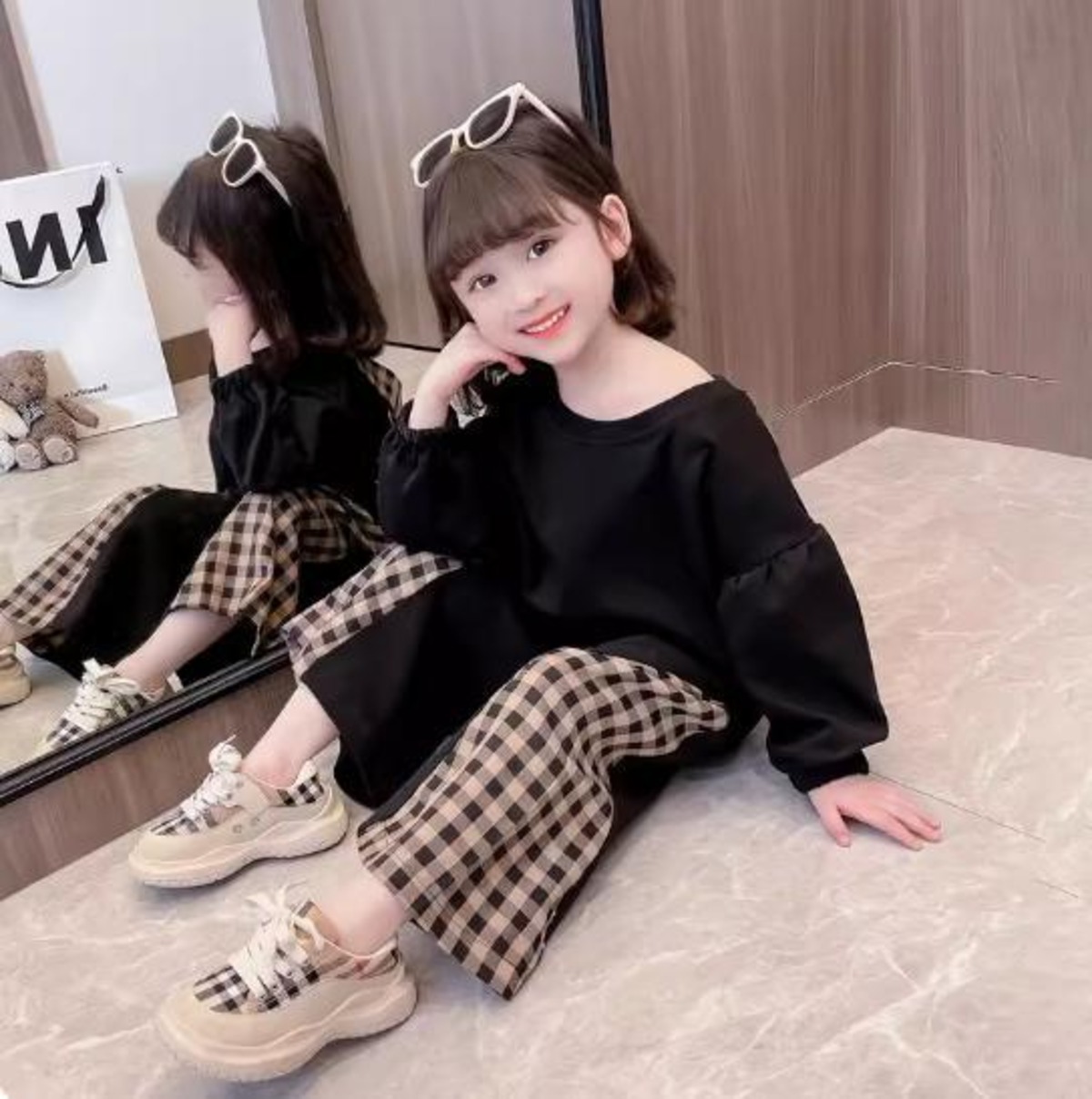 【Baby&Kids】バックリボンセットアップ | KandN