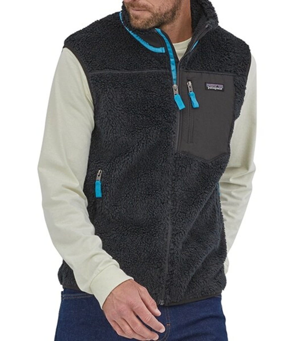 Patagonia パタゴニア メンズ・クラシック・レトロX・ベスト 23048【カラー：PIBL.ピッチブルー(濃ネイビー)】Mサイズ ...