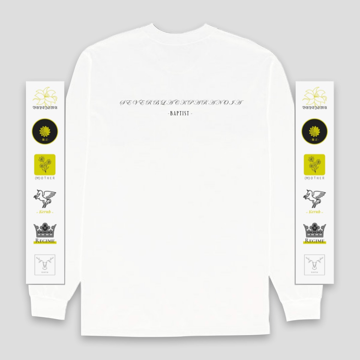 - 歌州- WHITE LONG SLEEVE | BETHLEHEM clothing