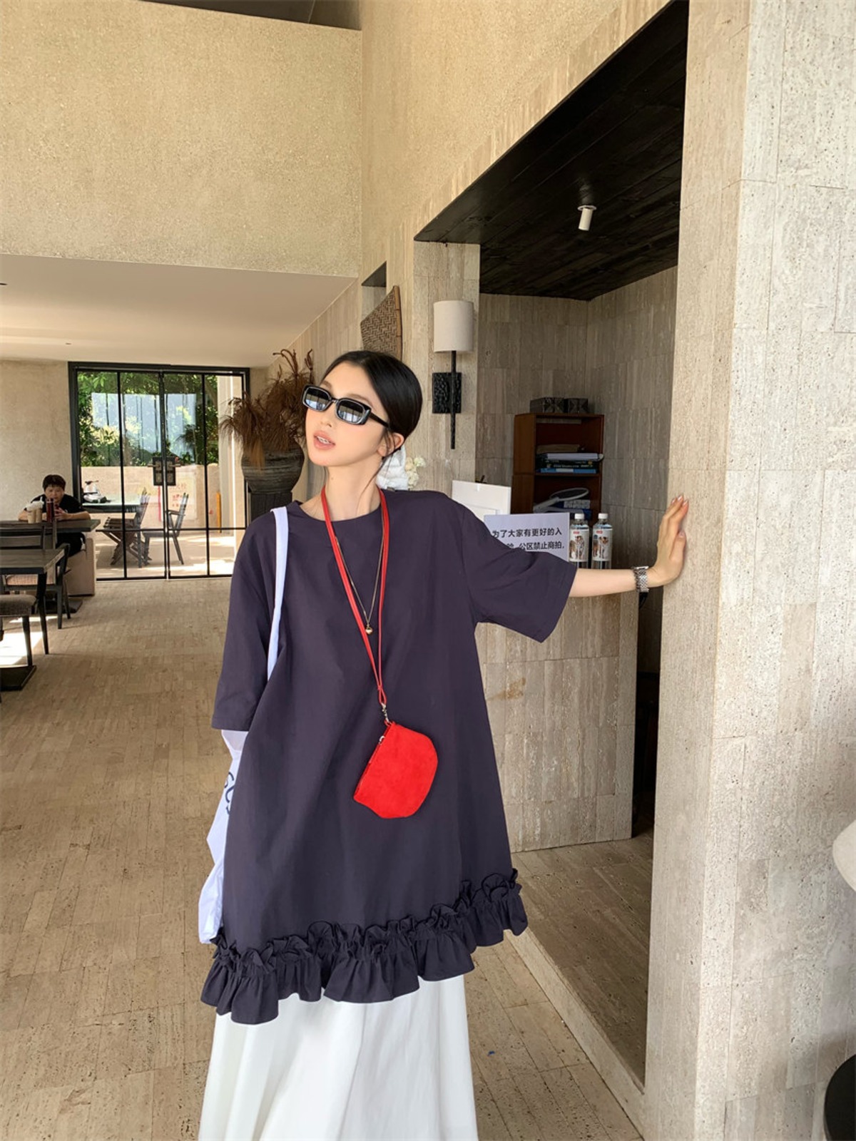 2024年夏秋新作 ワンピース＋セミロングスカート 人気 韓国系 カジュアル系 | LunaMart