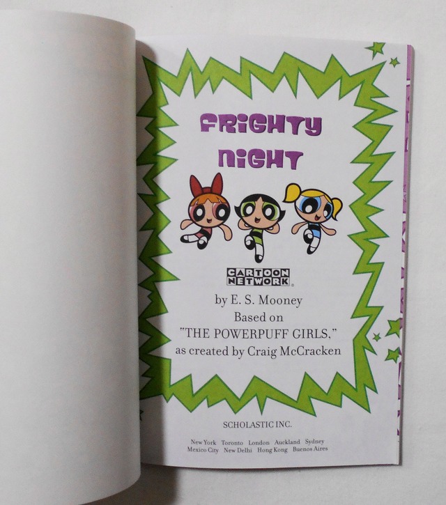 【パワーパフガールズ THE POWERPUFF GIRLS #9 FRIGHTY NIGHT】 SCHOLASTIC CARTOON ...