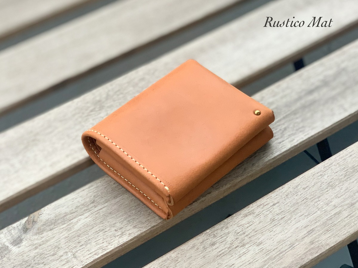 Unique " Rustico Mat Compact Wallet " | Atelier Unison Dept.