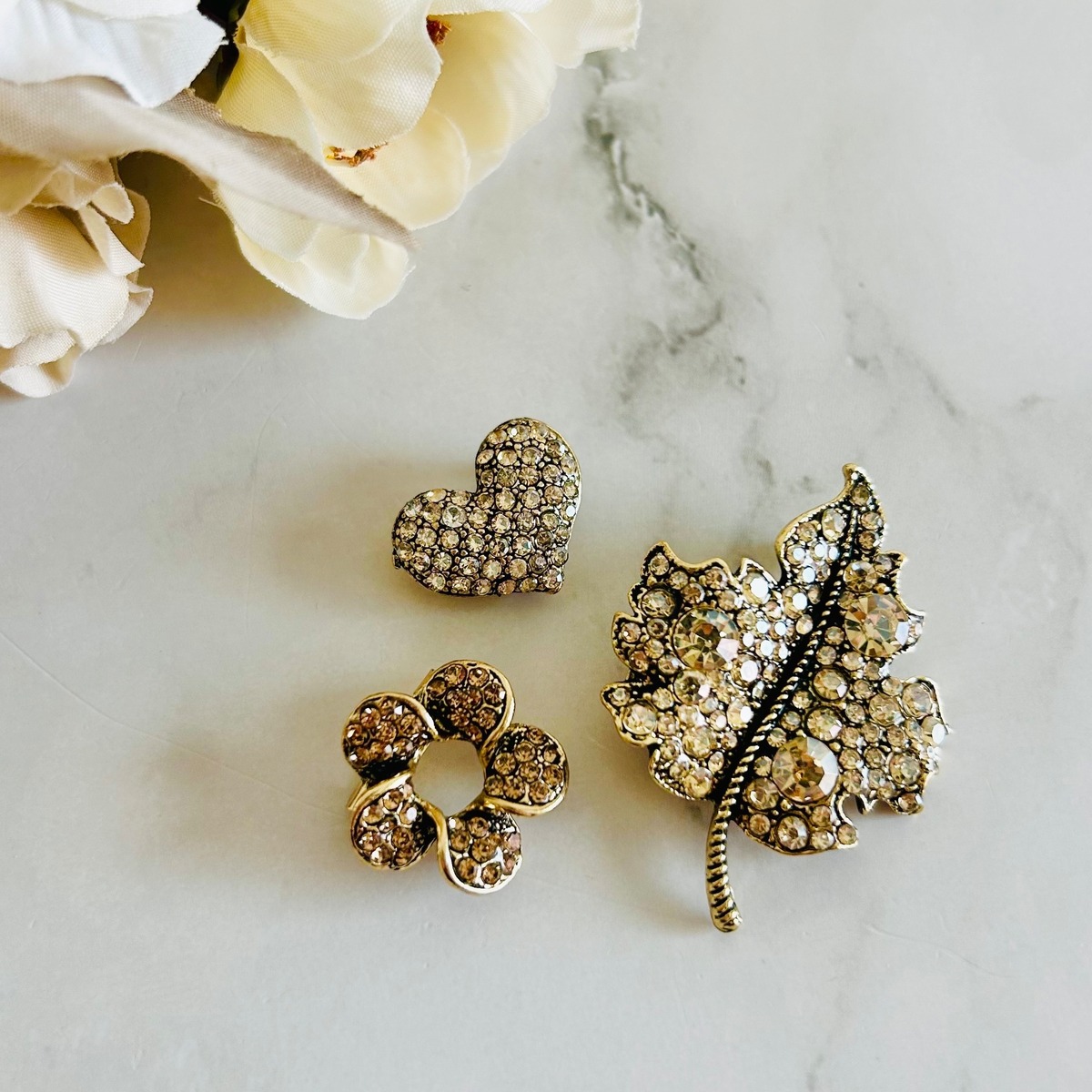 【613】ブローチ3点セット | BELLA GENTE