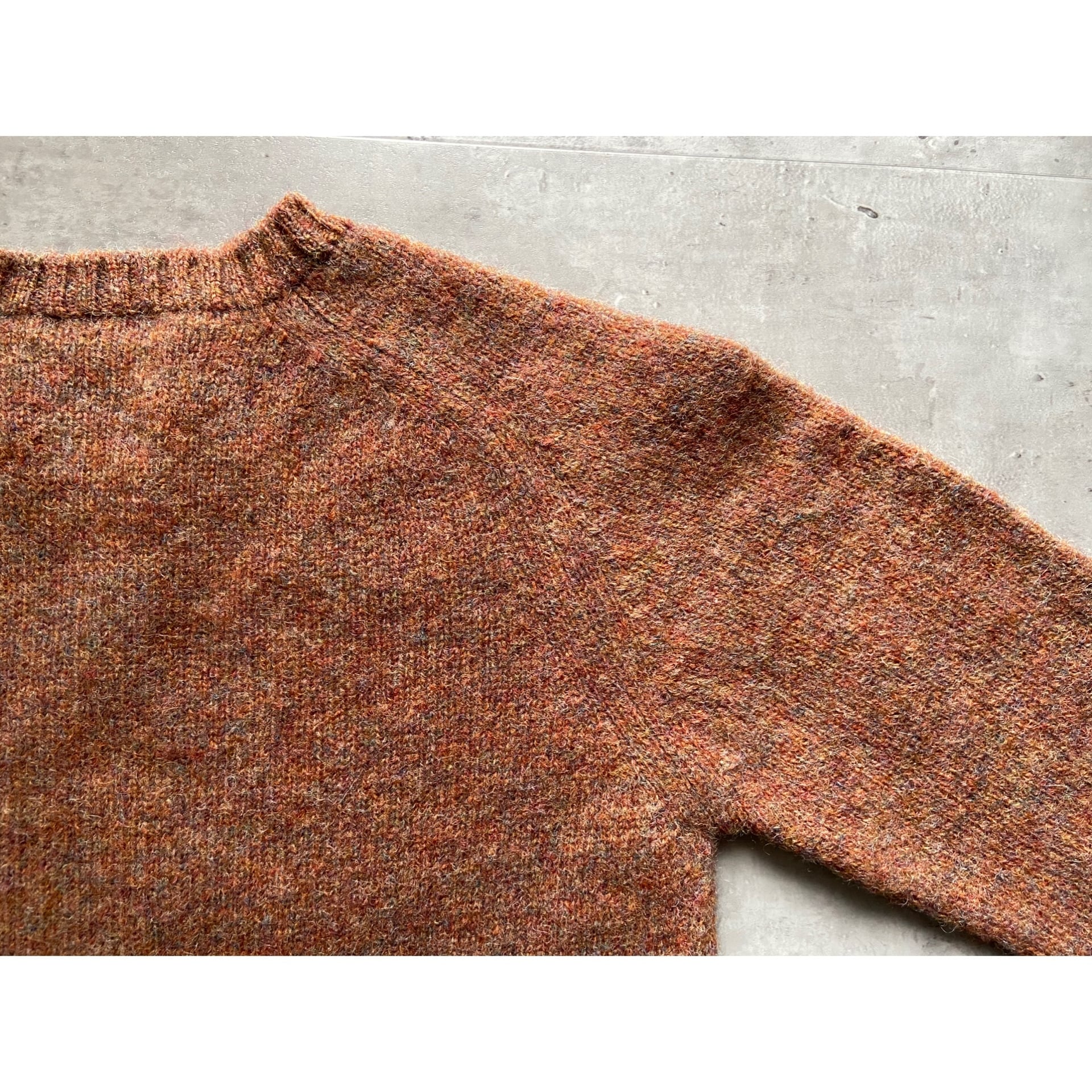 50s-60s alan paine vintage l/s knit sweater “SHETLAND WOOL 50s-60s alan paine vintage l/s knit sweater “SHETLAND WOOL