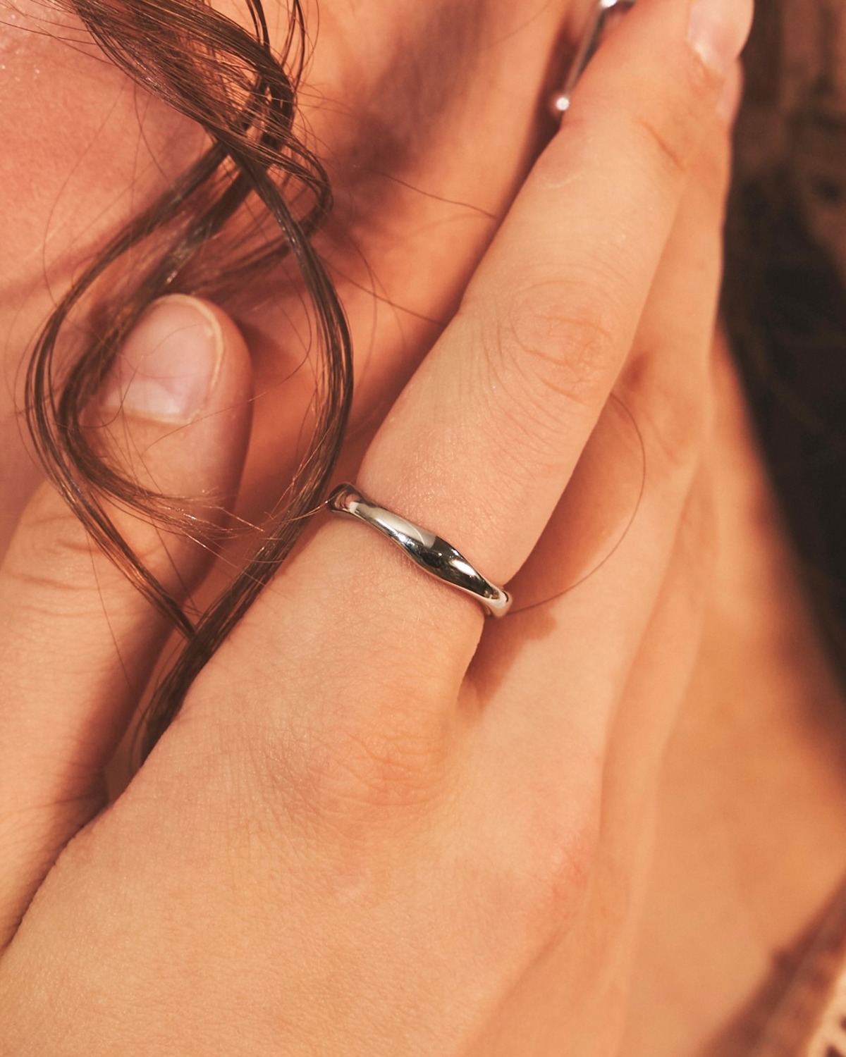316L nuance ring【SILVER】 #r131 | CELINA