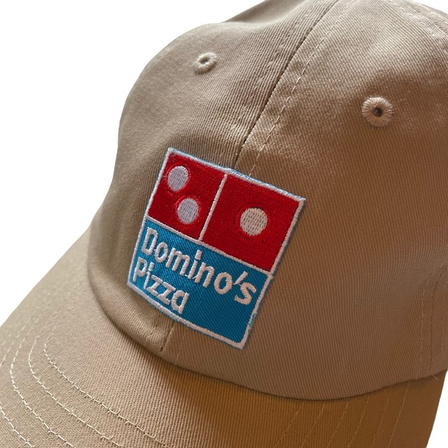 “Domino’s Pizza “ WAPPEN CAP col L.BEIGE ドミノピザ キャンプ | STORE old&new ...