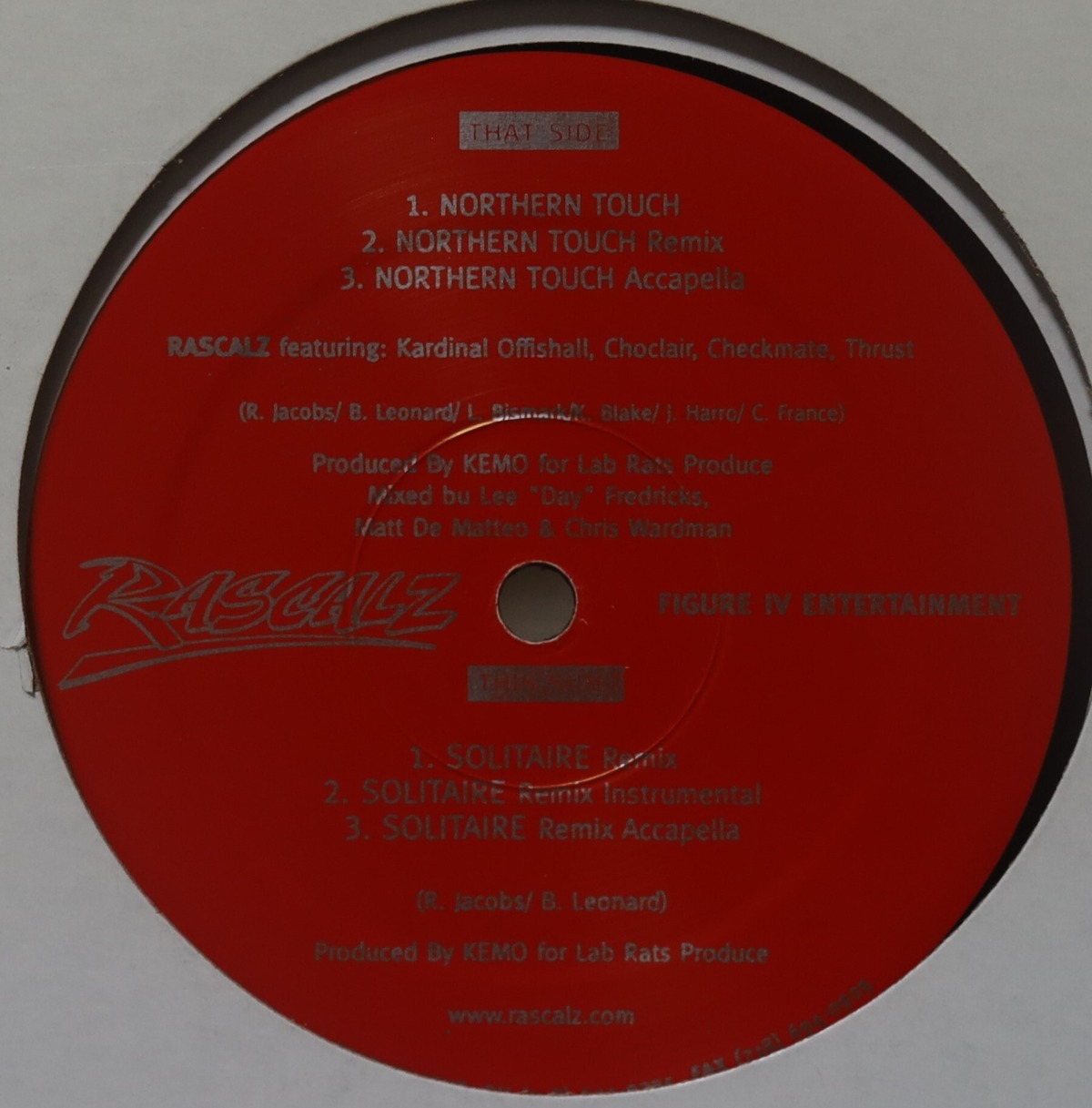 【12inch】Rascalz / Northern Touch | COMPACT DISCO ASIA