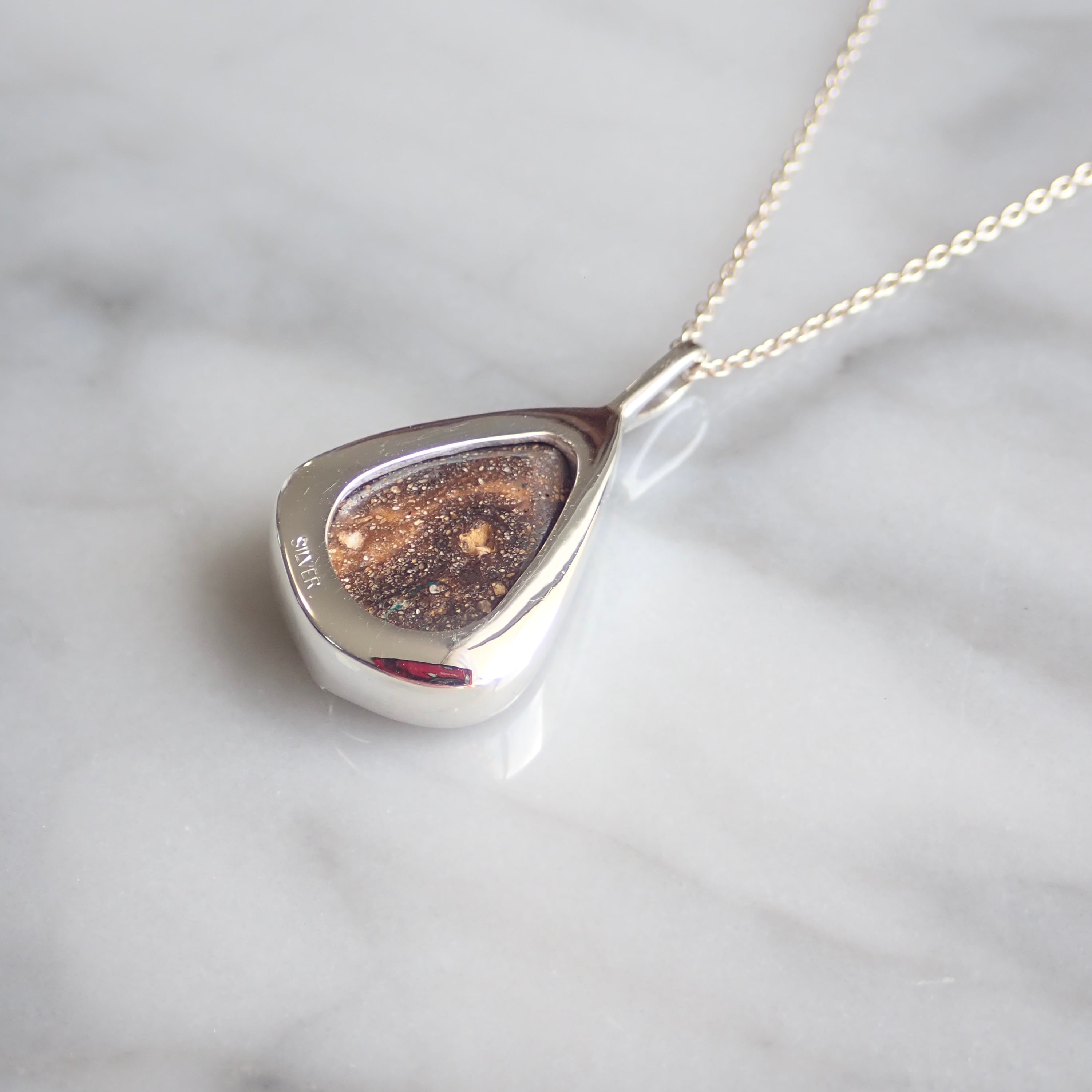 Silver pendant ボルダーオパール | 天然石・貴石ジュエリー Silver pendant ボルダーオパール | 天然石・貴石ジュエリー