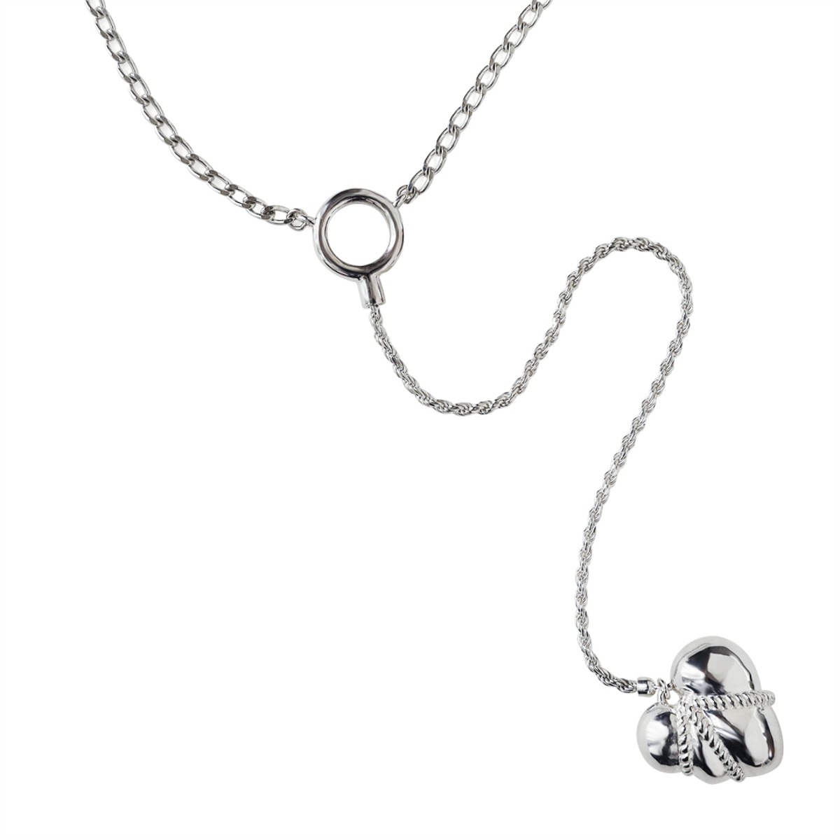 shibari heart necklace | IKEDAHIKARI.