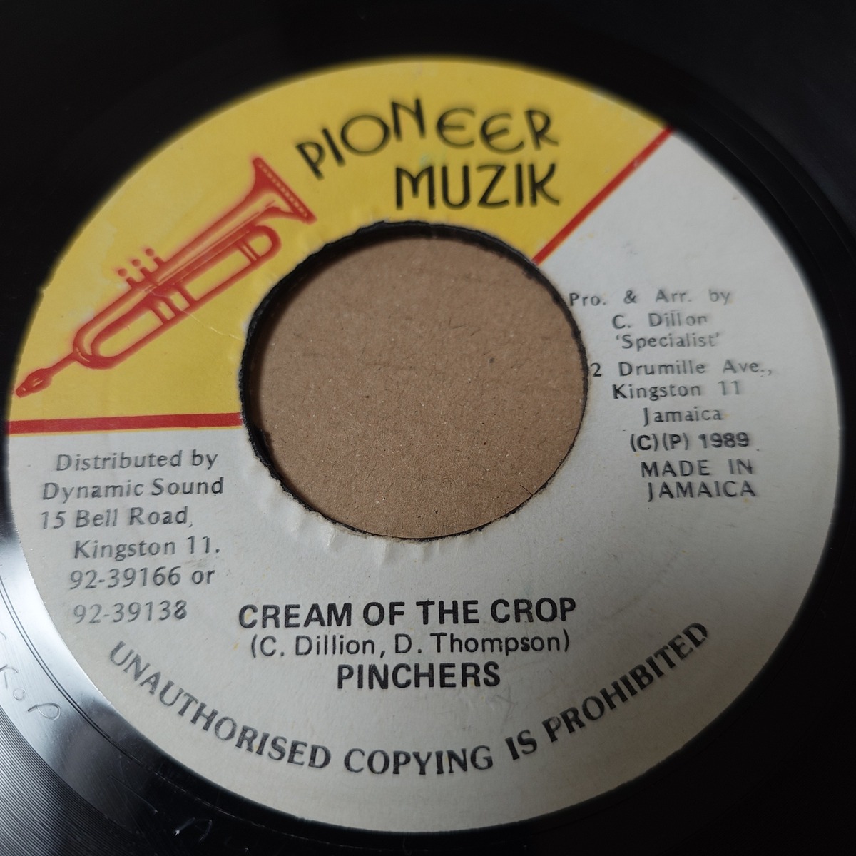 Pinchers - Cream Of The Crop // Pioneer Muzik 7inch / AA0626 / レゲエ レコード ...