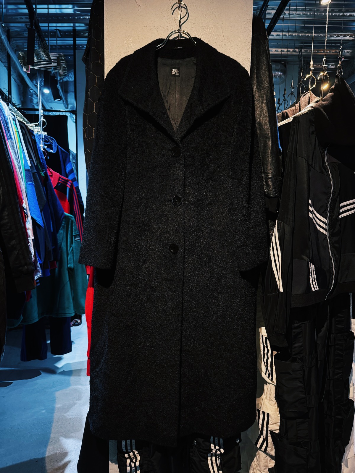 【D4C】90’s vintage wool material single breasted long chester coat | ayne