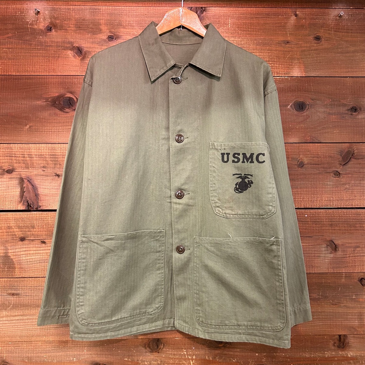 ~50s USMC P-47 HBT Jacket | DESERTSNOW