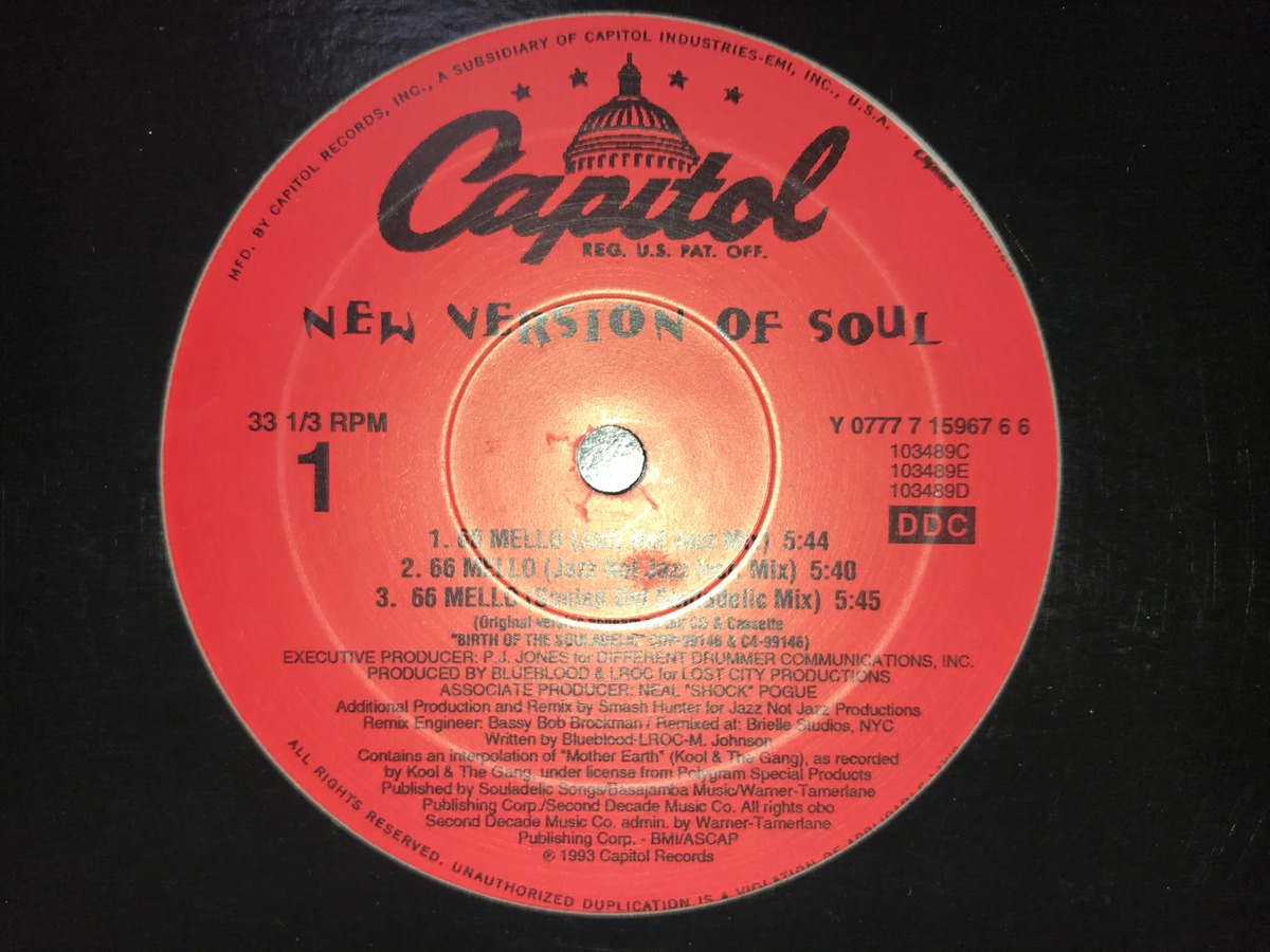 New Version Of Soul - 66 Mello (12") | TAKINO RECORDS - タキノレコード