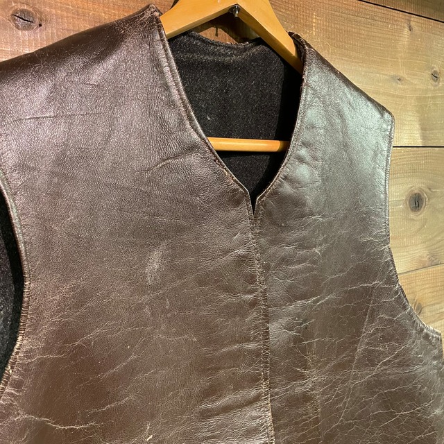 50's〜 Vintage Jerkin Vest Size M | DESERTSNOW