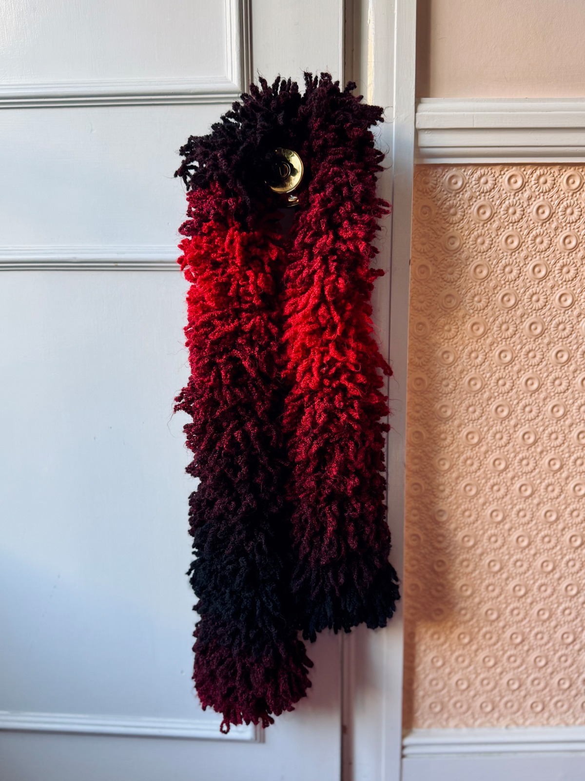 London vintage handmade loop mall gradation stole | DIGNITY