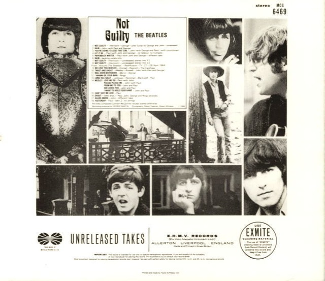 THE BEATLES / Not Guilty | CD shop Bluebird Records
