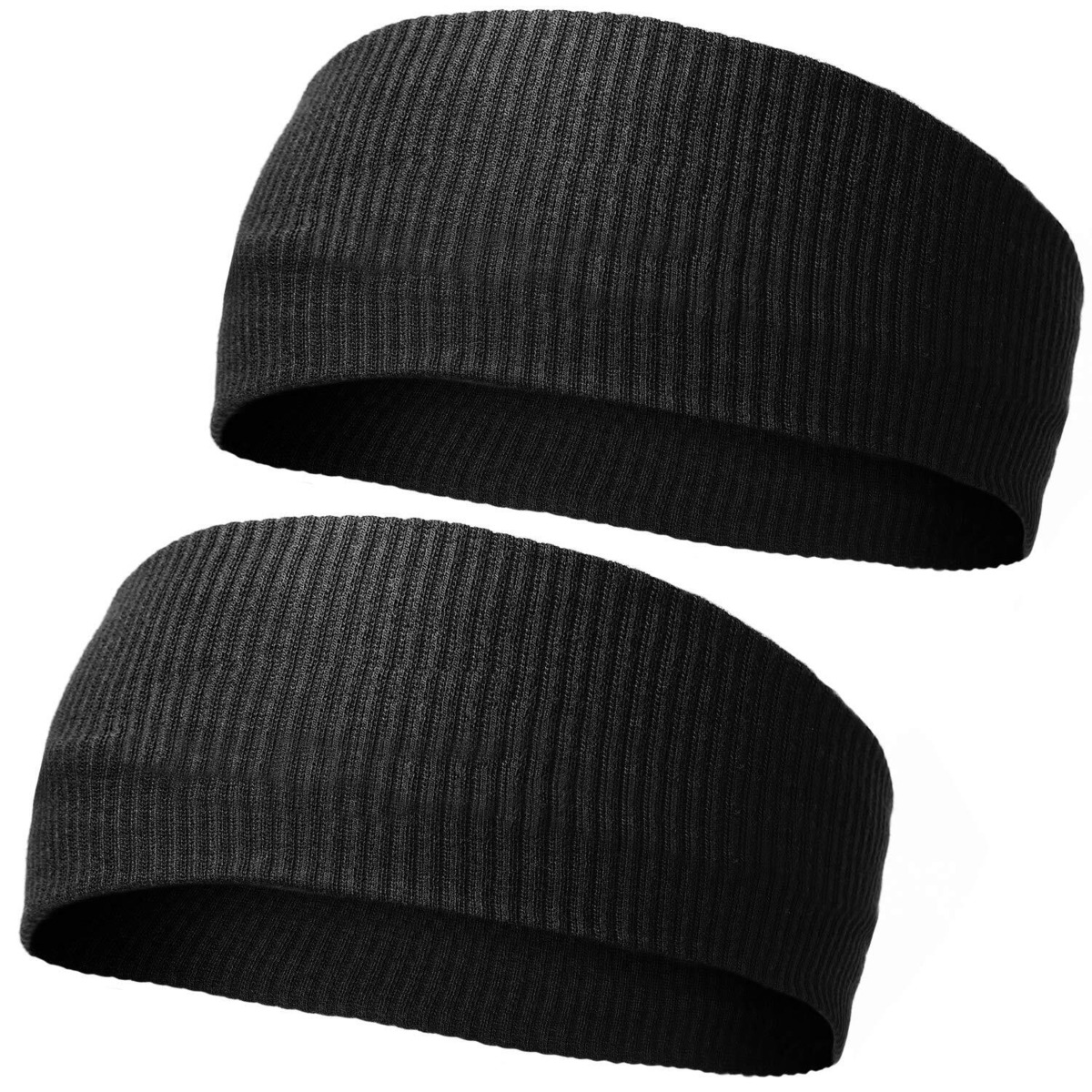 ING STYLE 【 洗顔 お家時間におすすめ】ヘアバンド ヘッドバンド 極柔の着け心地 吸水性 男女兼用 (ブラック) | loop0707