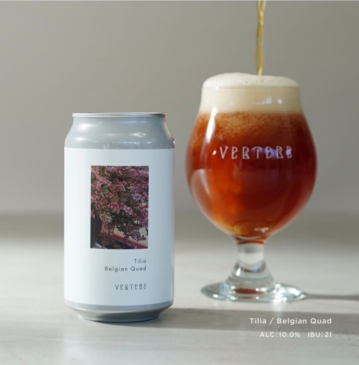 VERTERE バテレ 【Tilia // ティリア 】Belgian Quad | 源七 遠藤商店