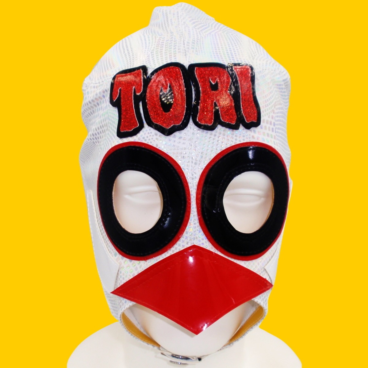 LUCHA白文鳥 マスク / LUCHANIMAL | PANDA☆ROCKS WEB SHOP