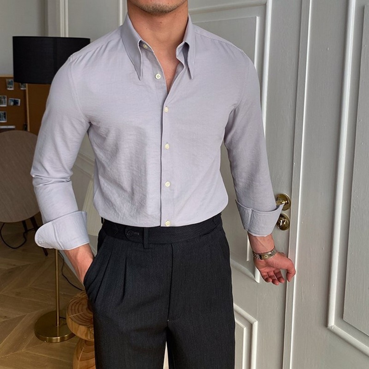 ブリティッシュ パステルカラーシャツ 3color KA0040 | R-Base