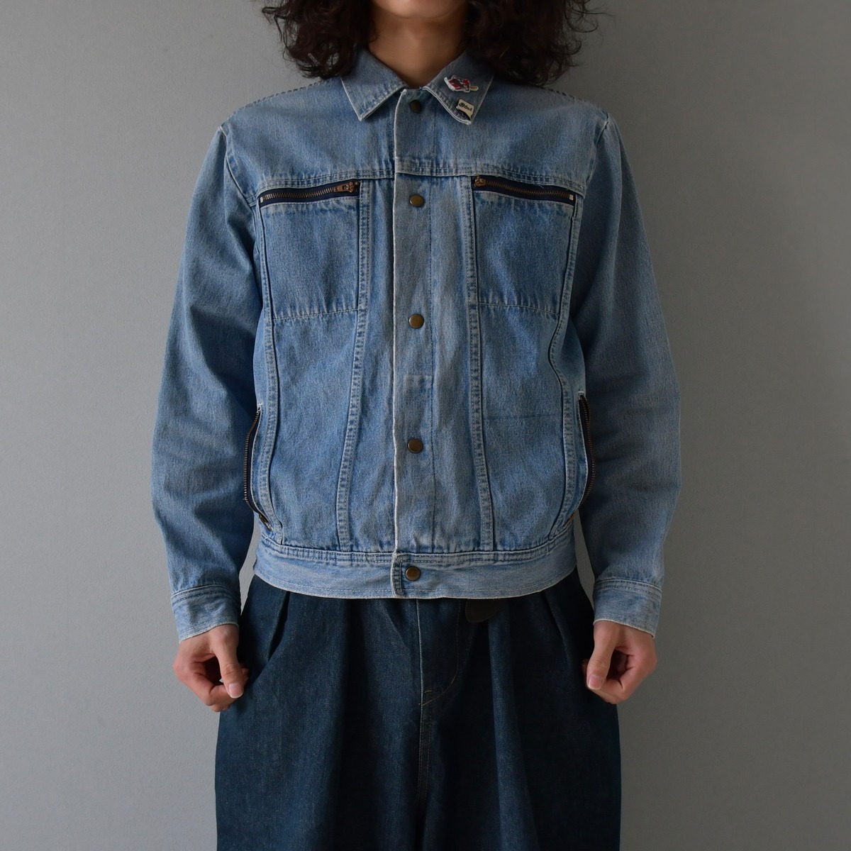 80s-90s denim jacket | natume