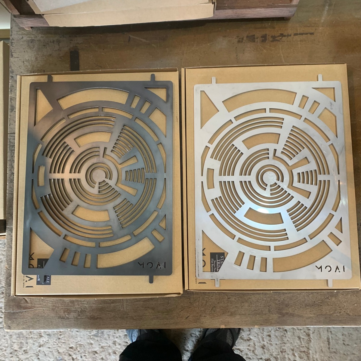 DELICA-MOAI デリカモアイ スノーピークフラットバーナー用五徳_1 | lemanside