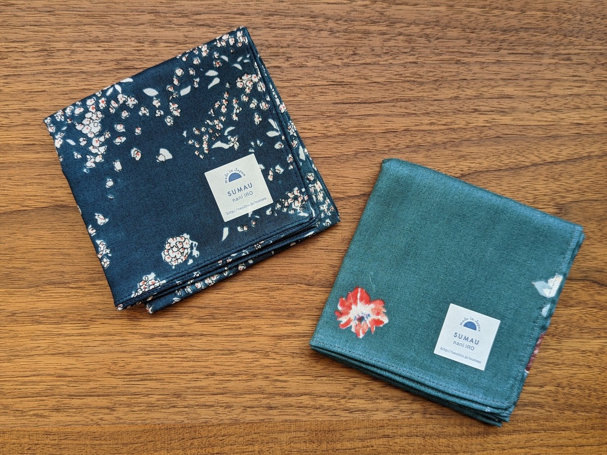 Wガーゼ大判ハンカチ _ 4 | SUMAU nani IRO | inoya | Basic Life Store いつまでも愛される 日常の定番を集めたライフスタイルショップ