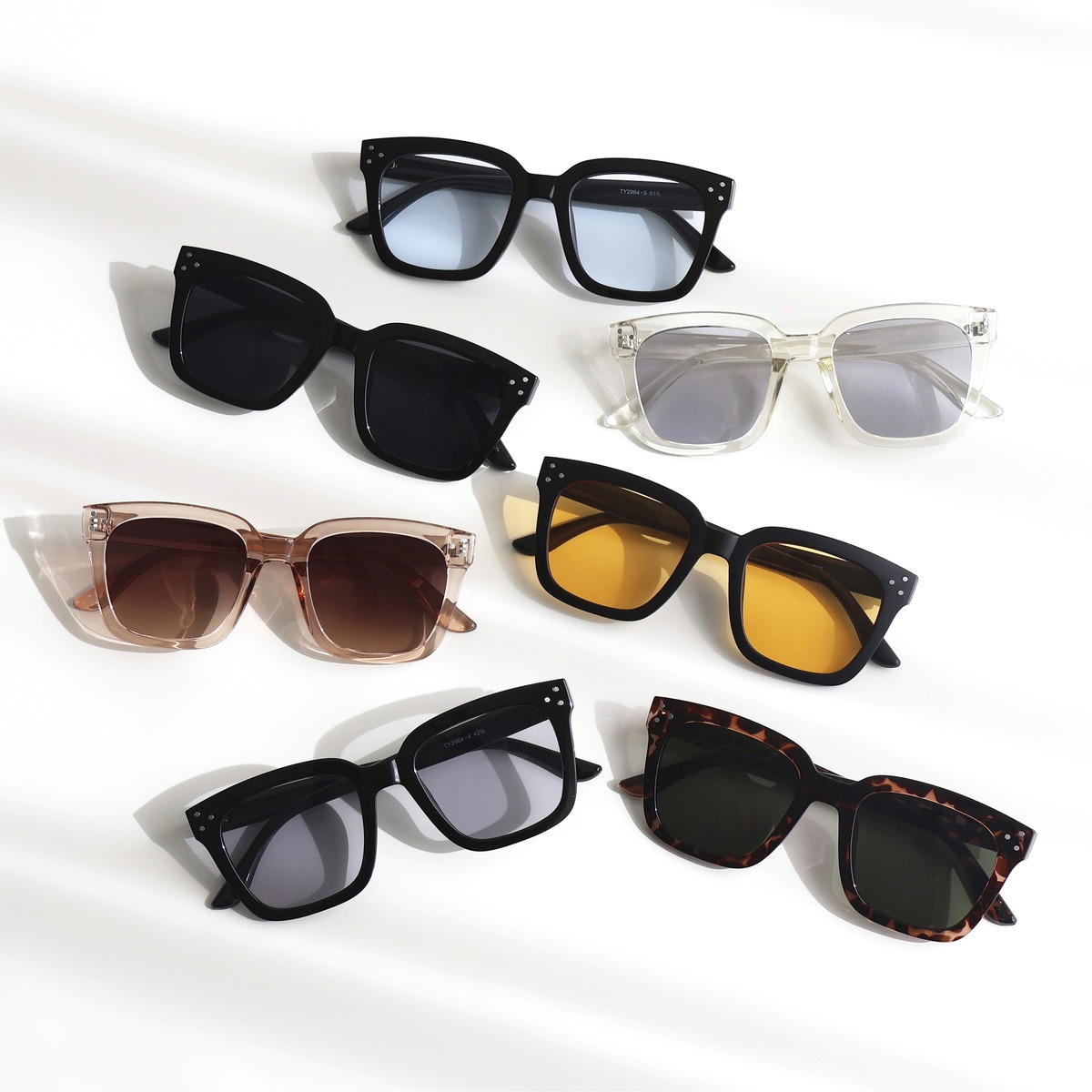 ワイドスクエア フラットサングラス ウエリント TY2964 | HALM JAPAN