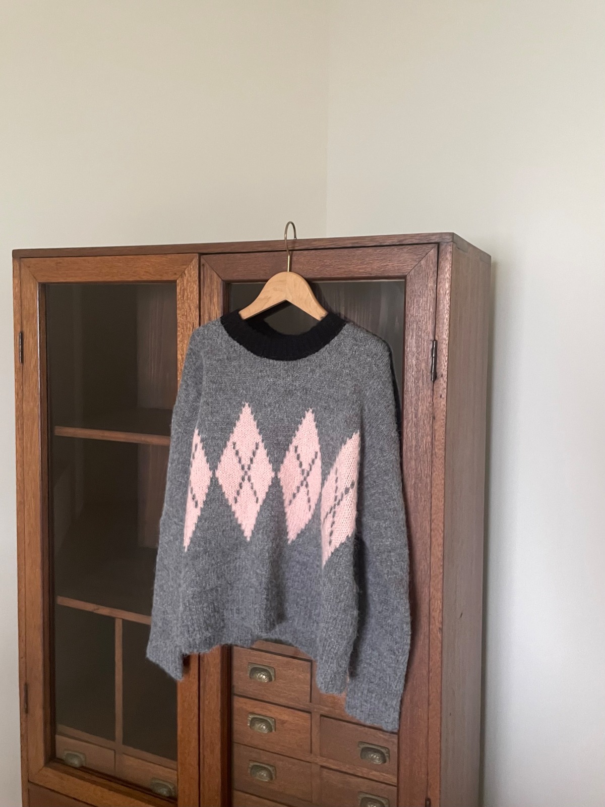 wool argyle knit | halso