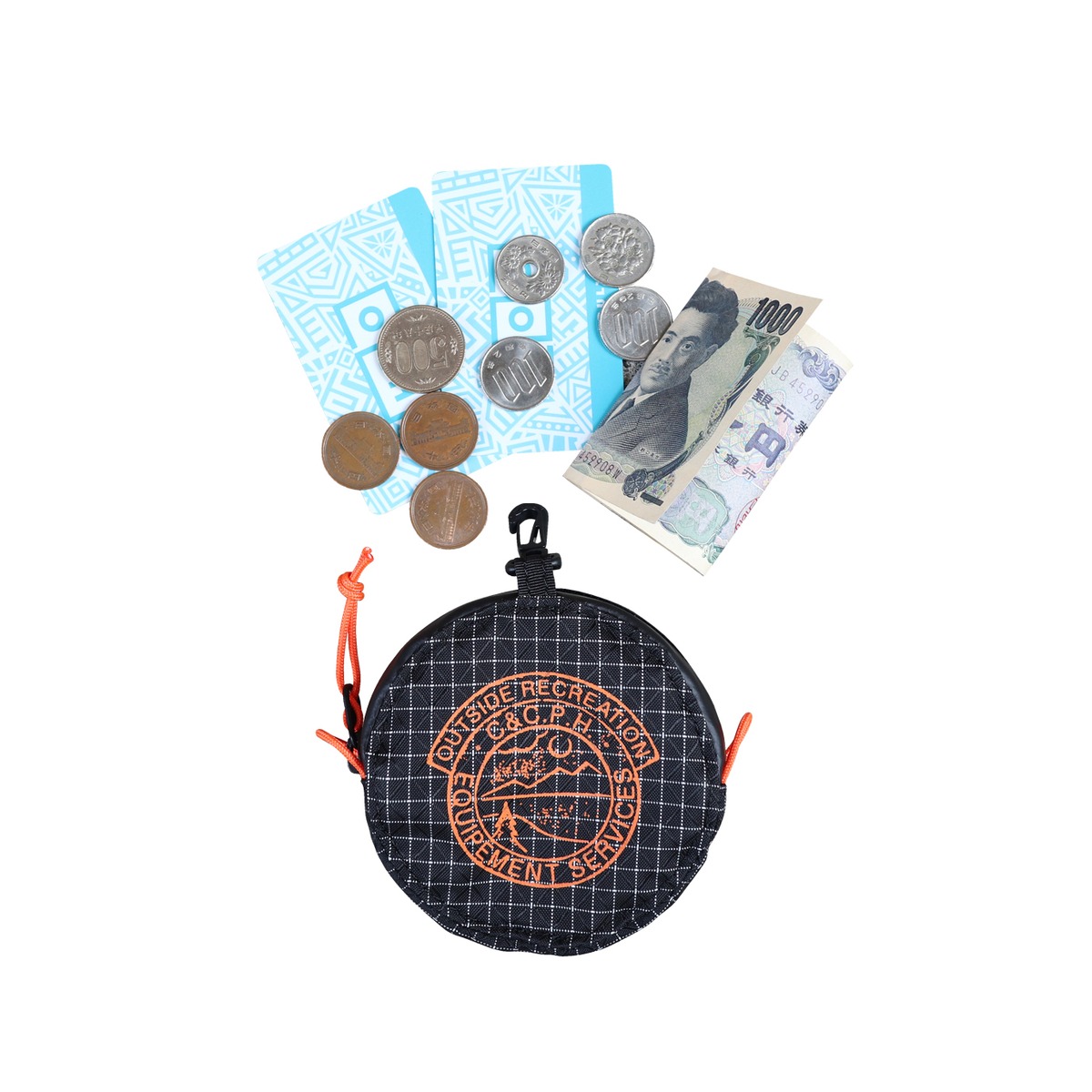 【C&C.P.H.】DCF/COIN POUCH CEV2171 | C&C.P.H.EQUIPEMENT_BACK YARD