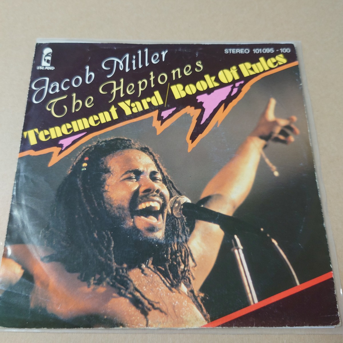 Jacob Miller - Tenement Yard // Island Records 7inch / Inner Circle ...